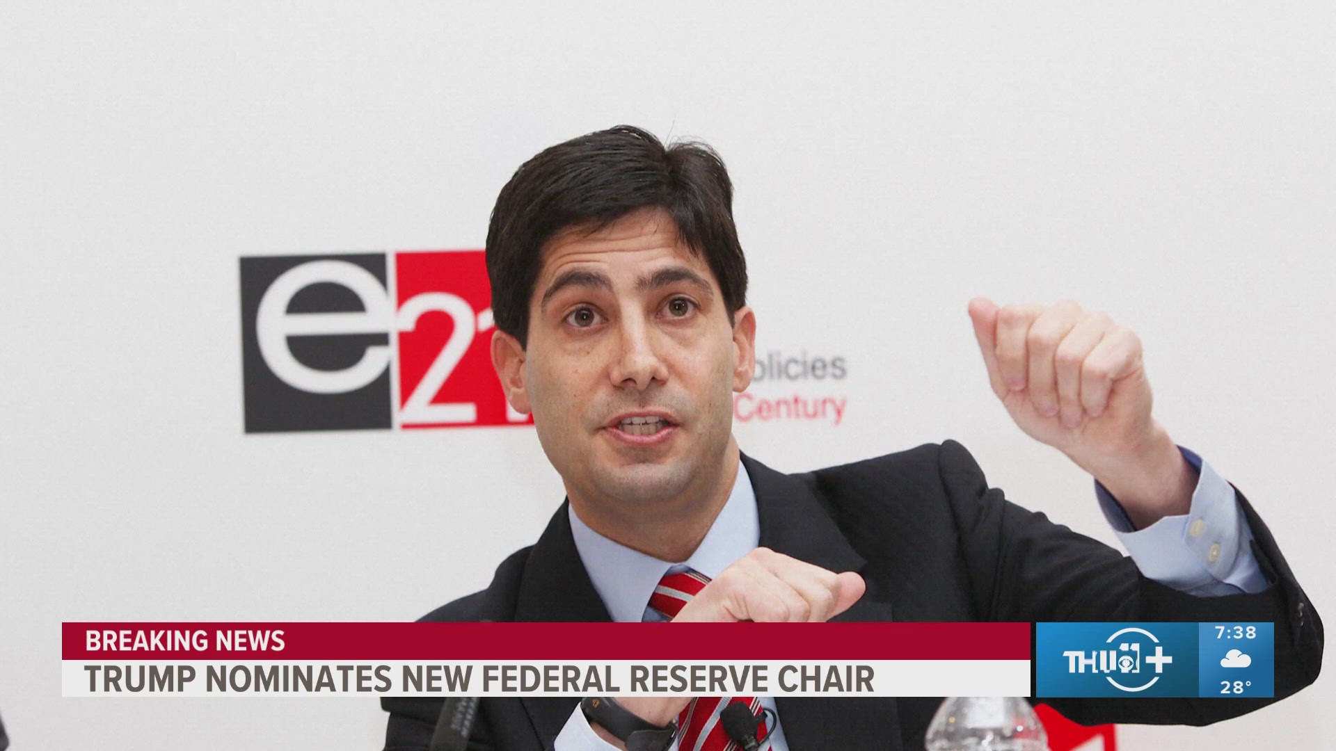 Trump names Kevin Warsh as next Federal Reserve chair