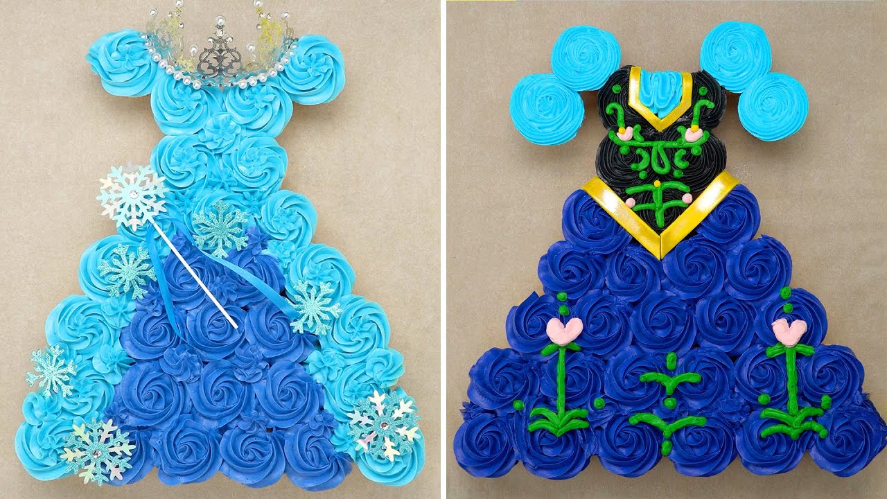Princess dress cake & fantasy gown cake