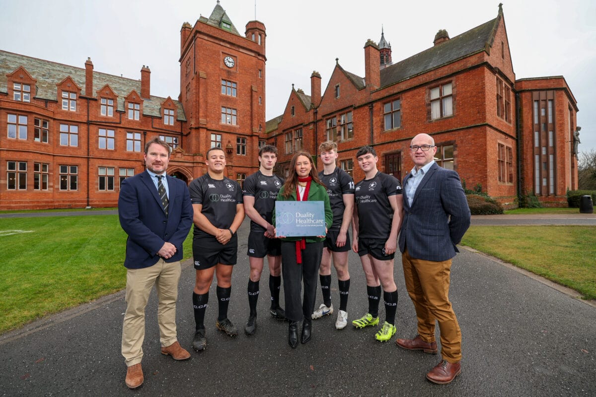 Duality Healthcare announces partnership with Campbell College Rugby