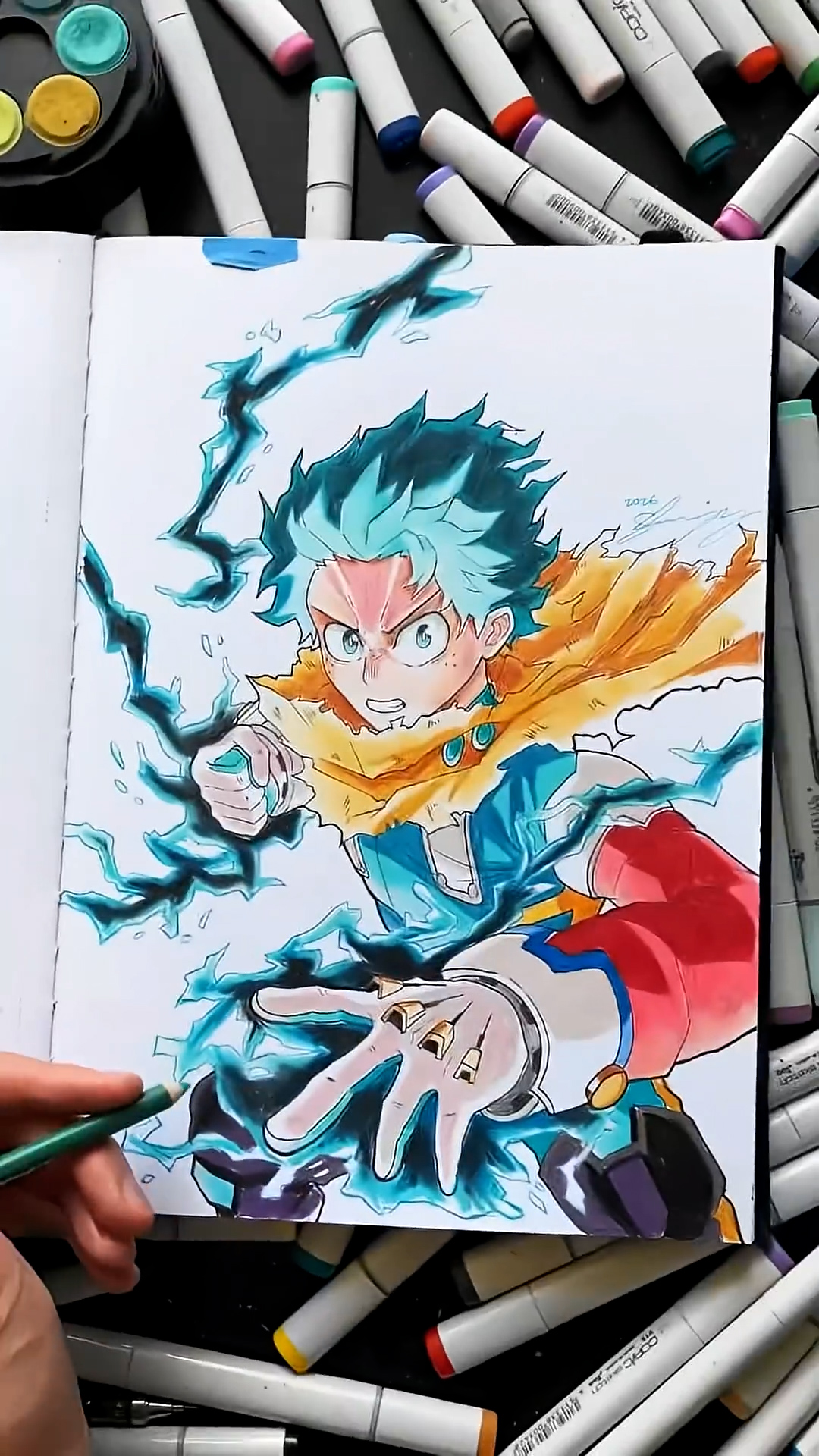 How to achieve smooth blends with colored pencils?