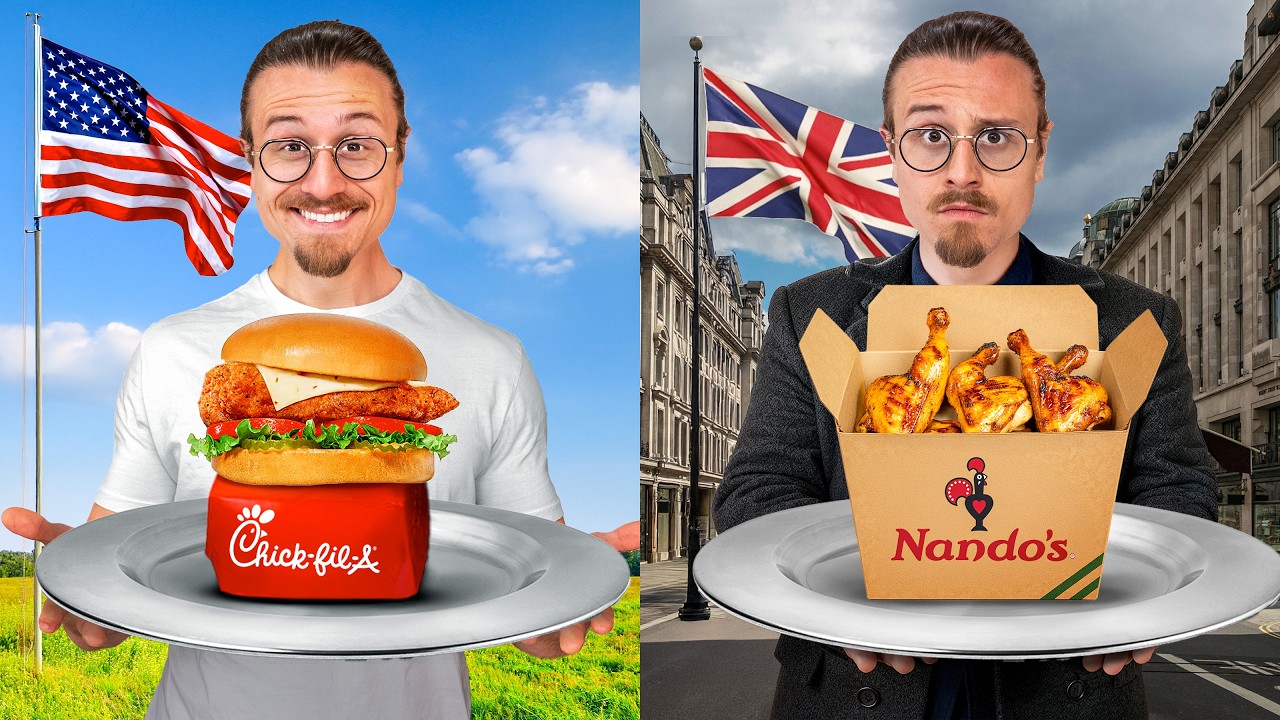 US vs UK fast food