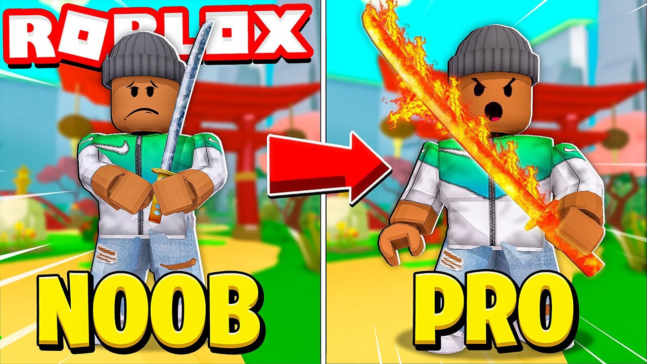 I went from noob to pro and bought a $1,000,000,000 legendary katana ...