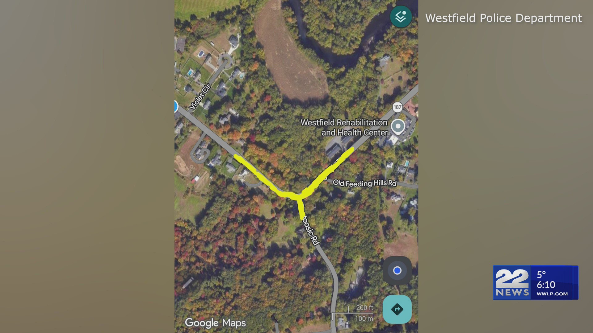 Westfield Bridge reduced to one lane, traffic light implemented