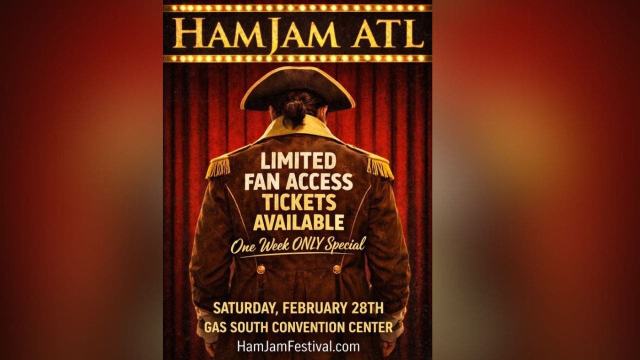 HamJam coming to Atlanta in celebration of 'Hamilton' at Fox Theatre