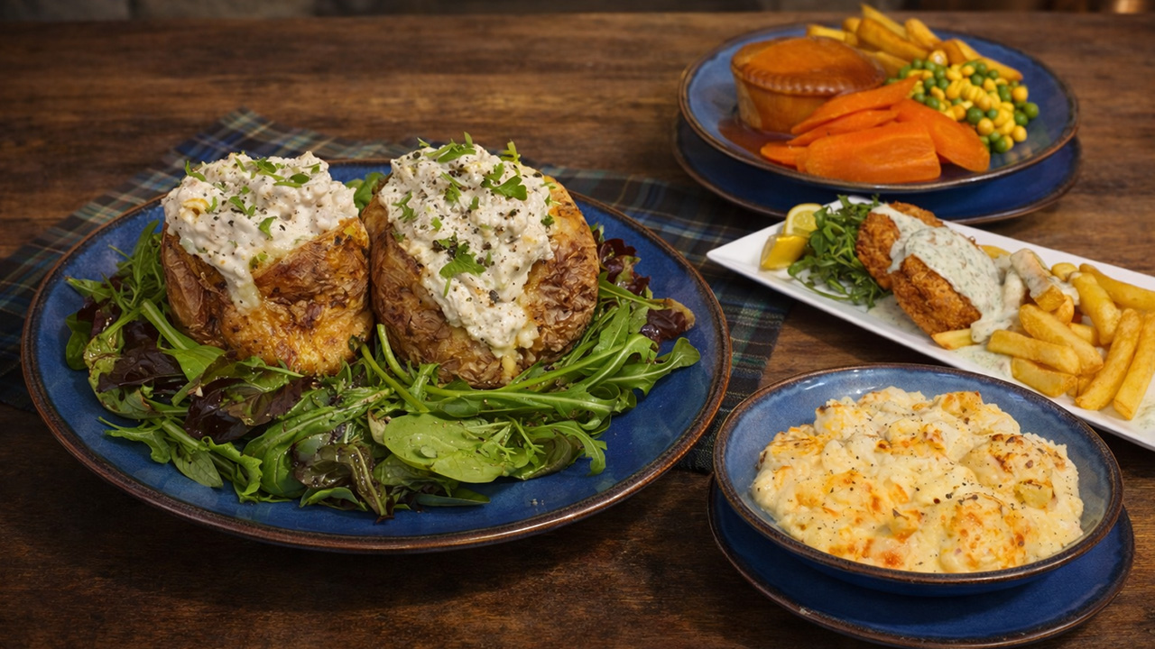 Scottish family dinners for the first week