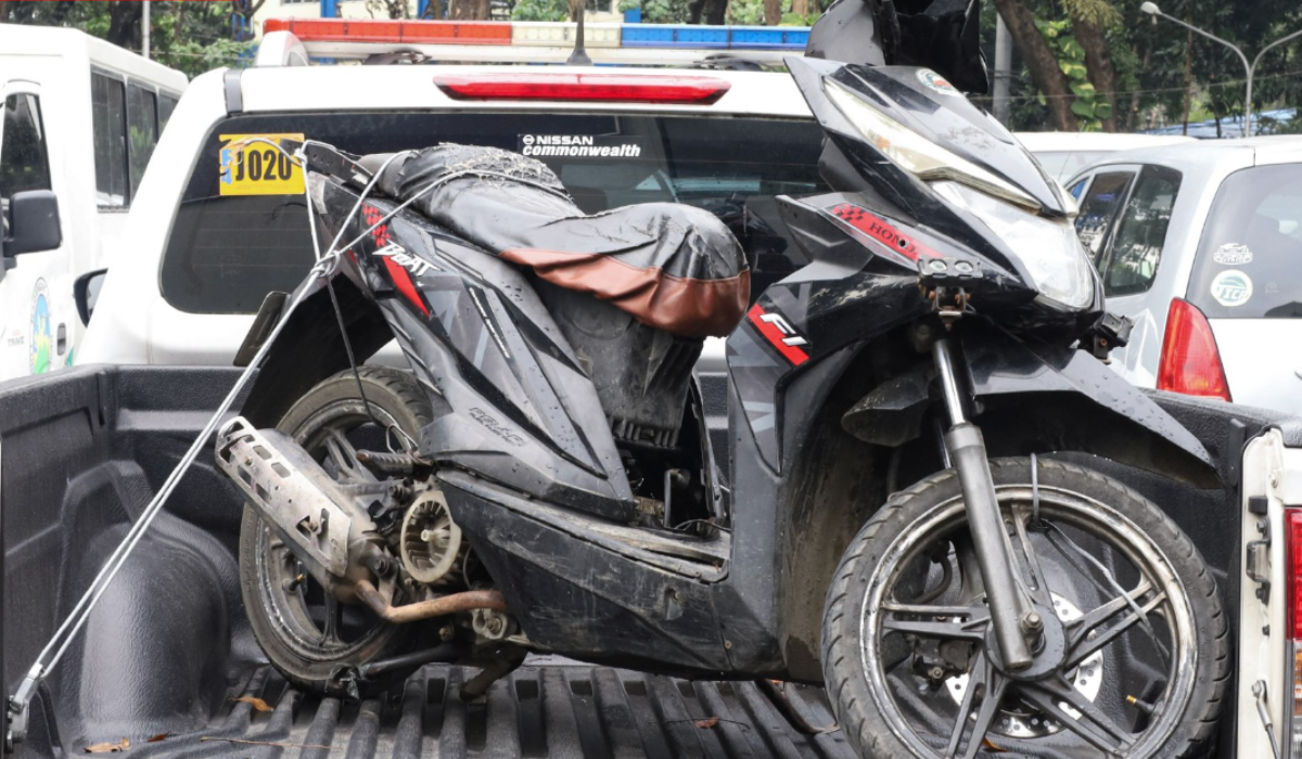 LTO impounds motorcycle in 'Superman stunt,' revokes driver's license