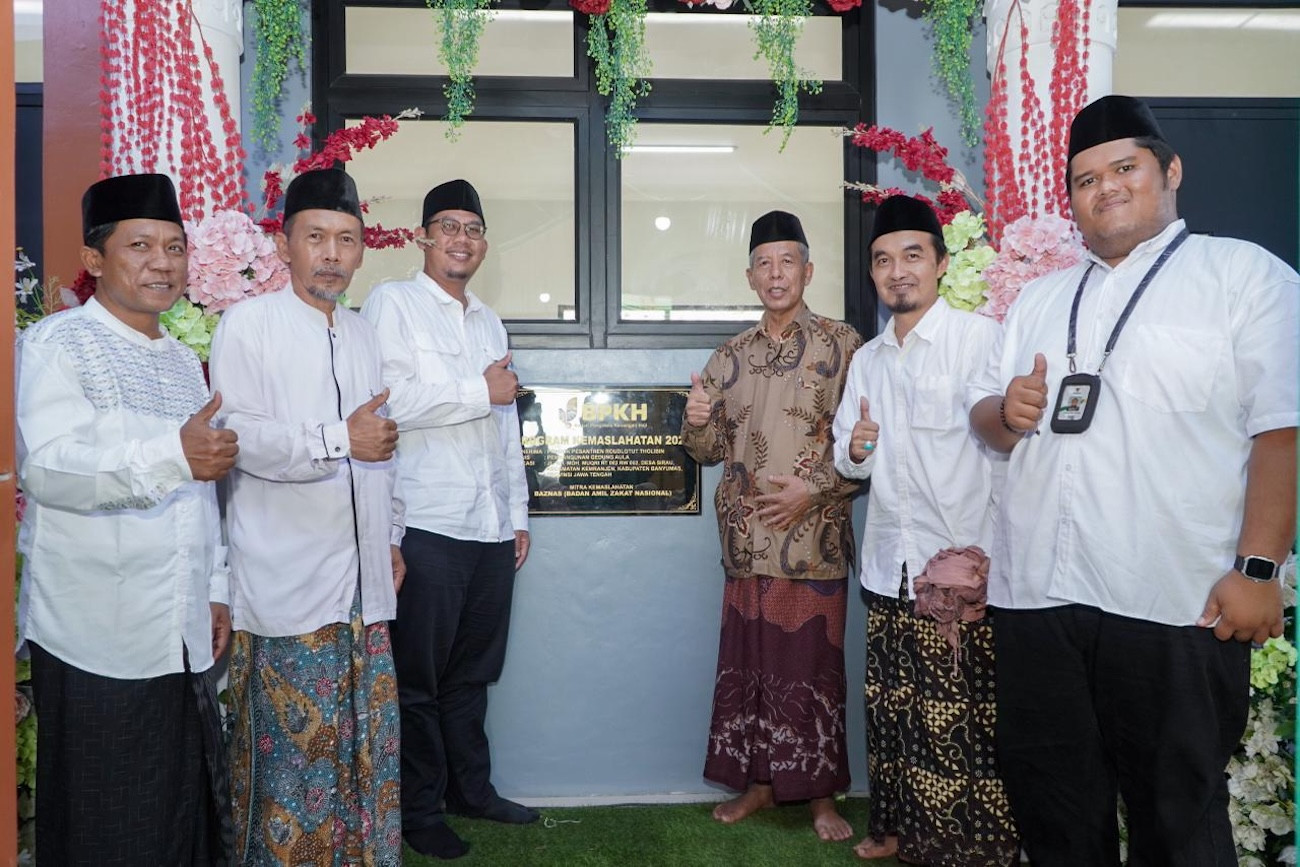 Aula Pesantren Roudlotut Tholibin Diresmikanb, Nilainya Rp 1,9 Miliar