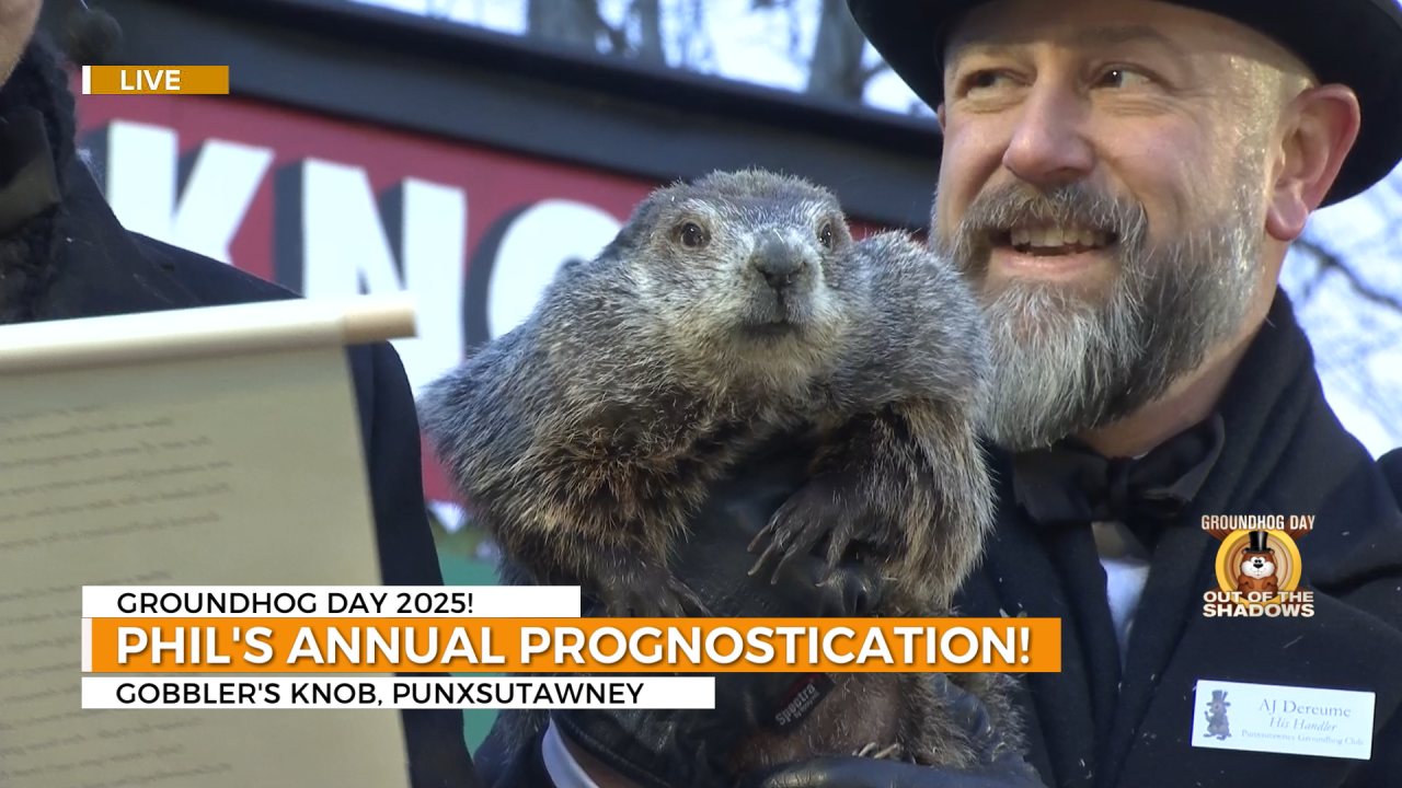Will Punxsutawney Phil see his shadow? How to watch Groundhog Day 2026 live