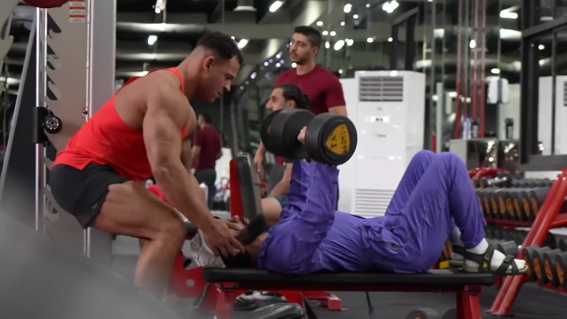 Can I join you for training?