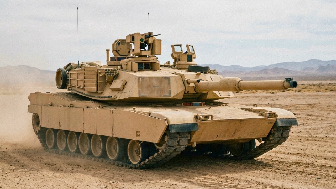 Inside the newest version of the Abrams main battle tank