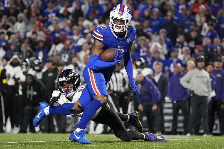 Bills' Joe Brady, Josh Allen open up about future of Keon Coleman after ...