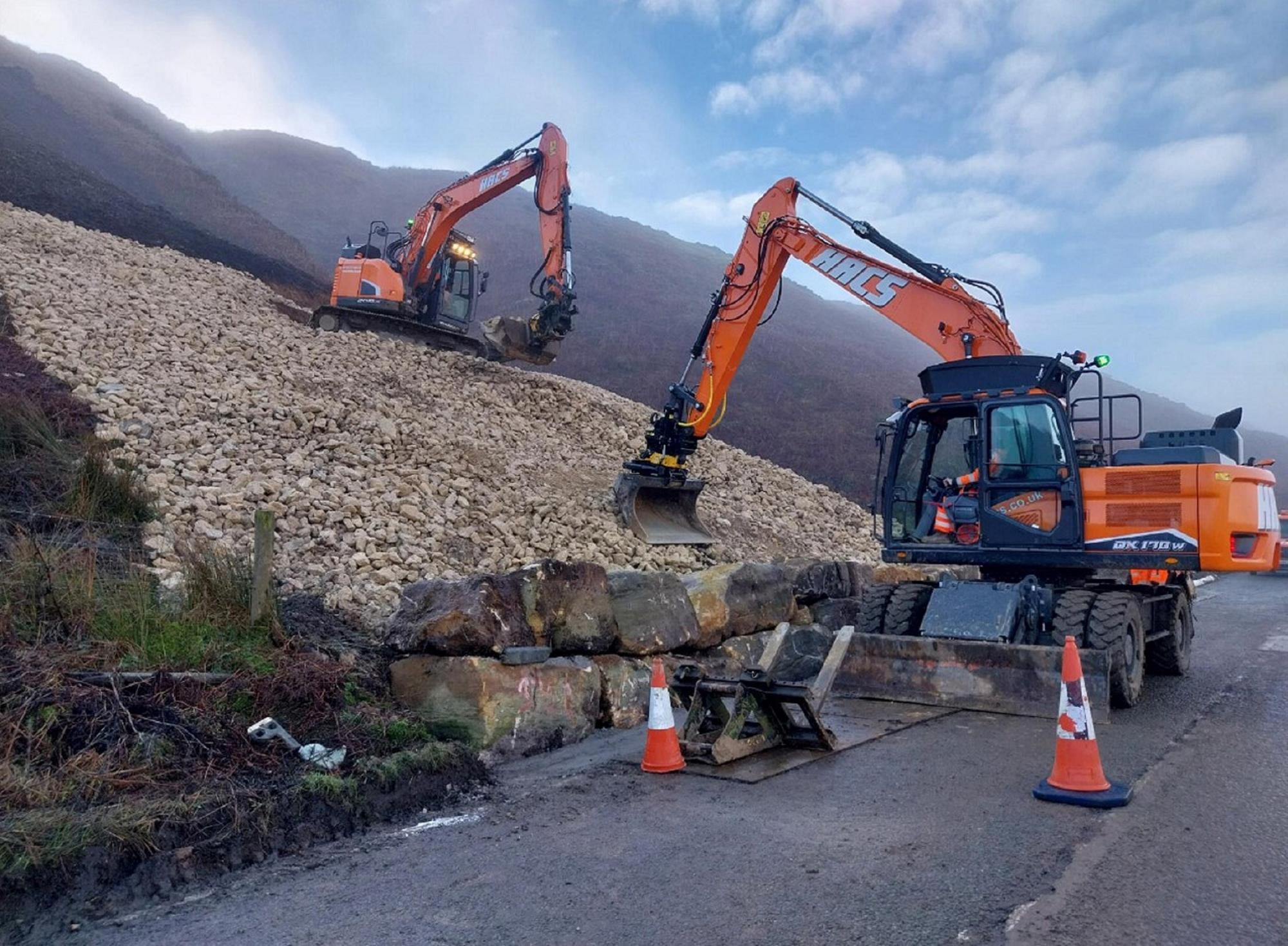 New road closures expected as £82.5 Kex Gill bypass work on A59 in ...