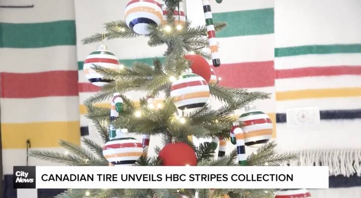 The Hudson’s Bay stripes are back!