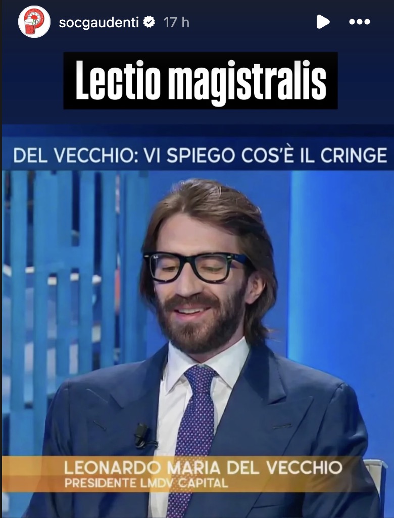 Del Vecchio dalla Gruber tra cringe, piani sull’editoria e quella ...