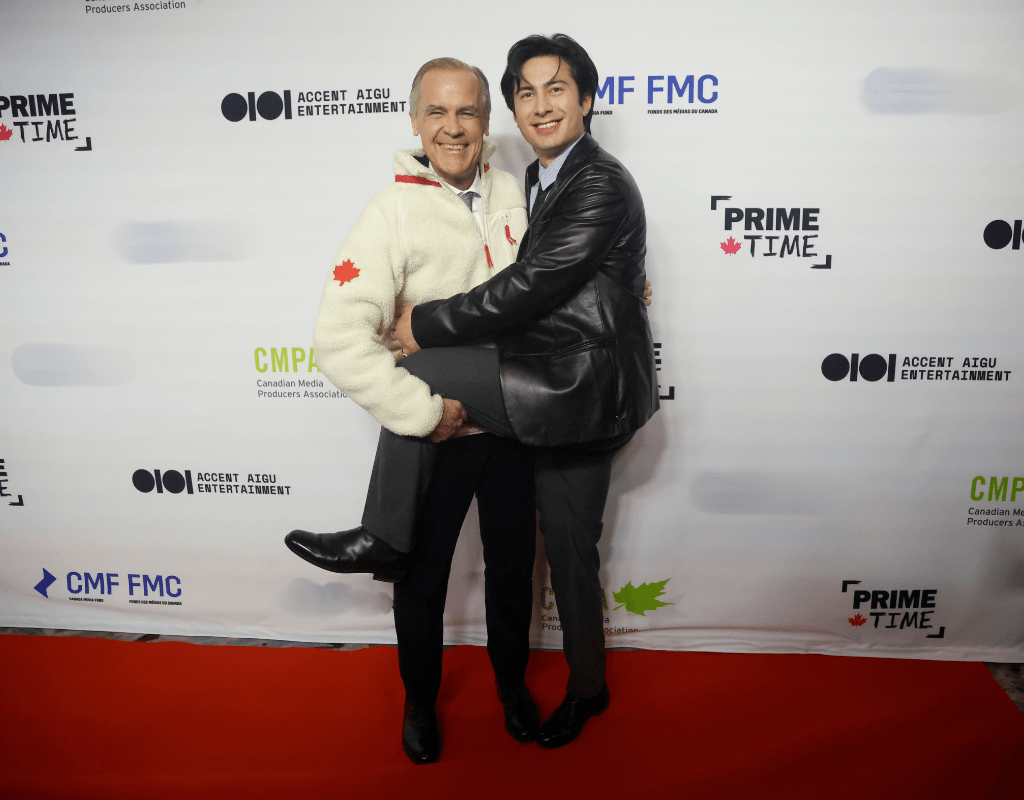 Mark Carney, ‘Heated Rivalry’ star embrace on the red carpet