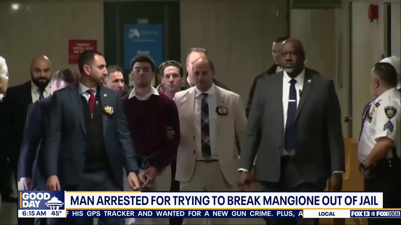Man arrested for trying to break Luigi Mangione out of jail