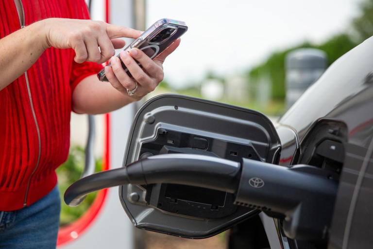 Toyota says switching to Tesla’s plug more than doubles fast-charging ...