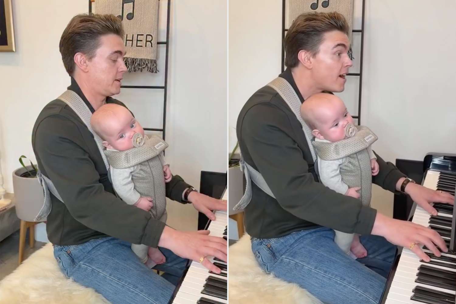 Jesse McCartney employs the services of the world's cutest 'co-writer ...