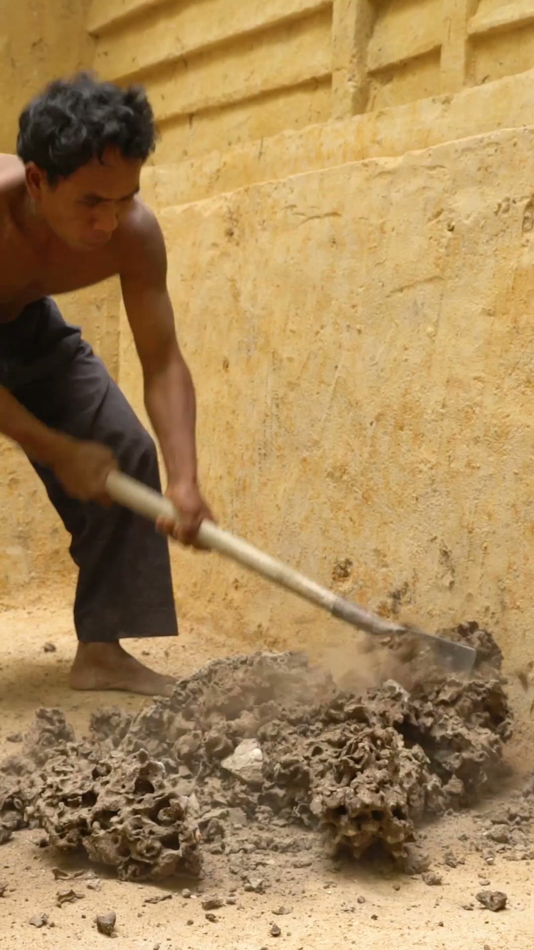 Building underground water slide room