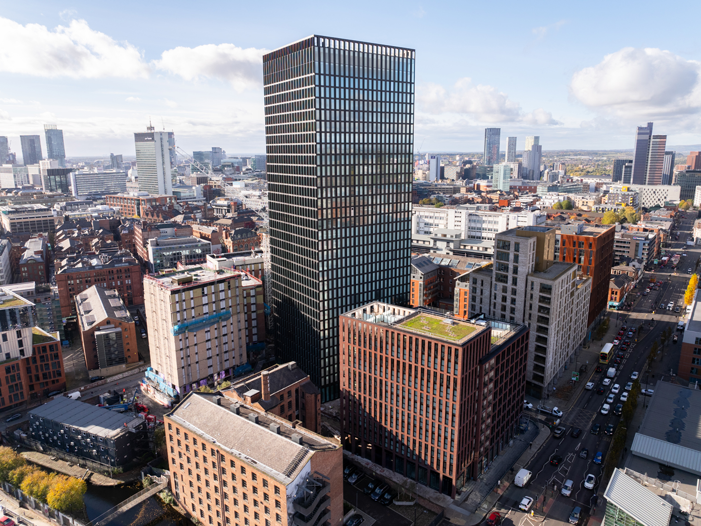 £195M 'luxury' residential Manchester building officially opens in the ...