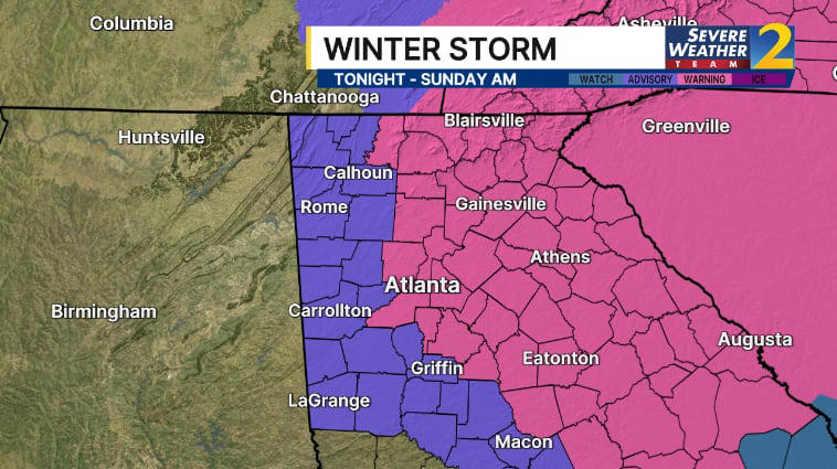 What to know about widespread snowfall in North Georgia