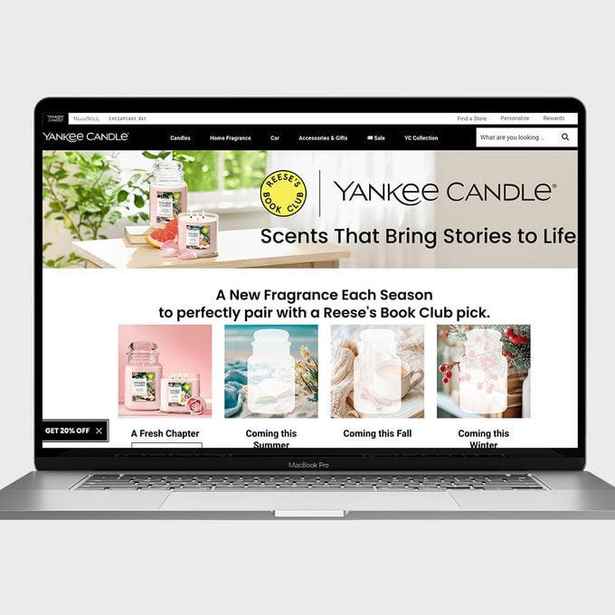 Yankee Candle and Reese’s Book Club just made reading even cozier