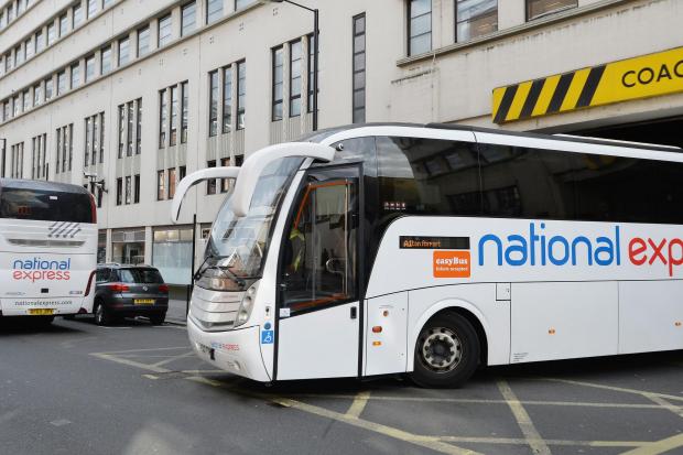 National Express to suspend coach stops during M3 closure this weekend
