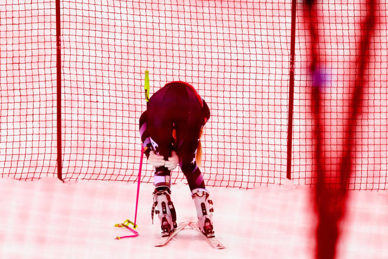 Vonn's injuries over 3 decades range from torn knees to a champagne mishap