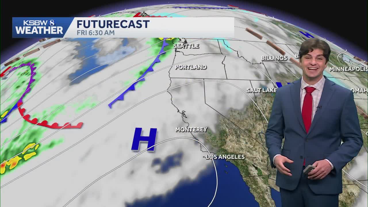 January 30 KSBW weather forecast