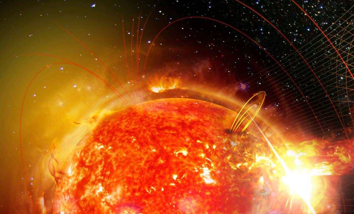 NASA supercomputer captures violent magnetic storm before star ...