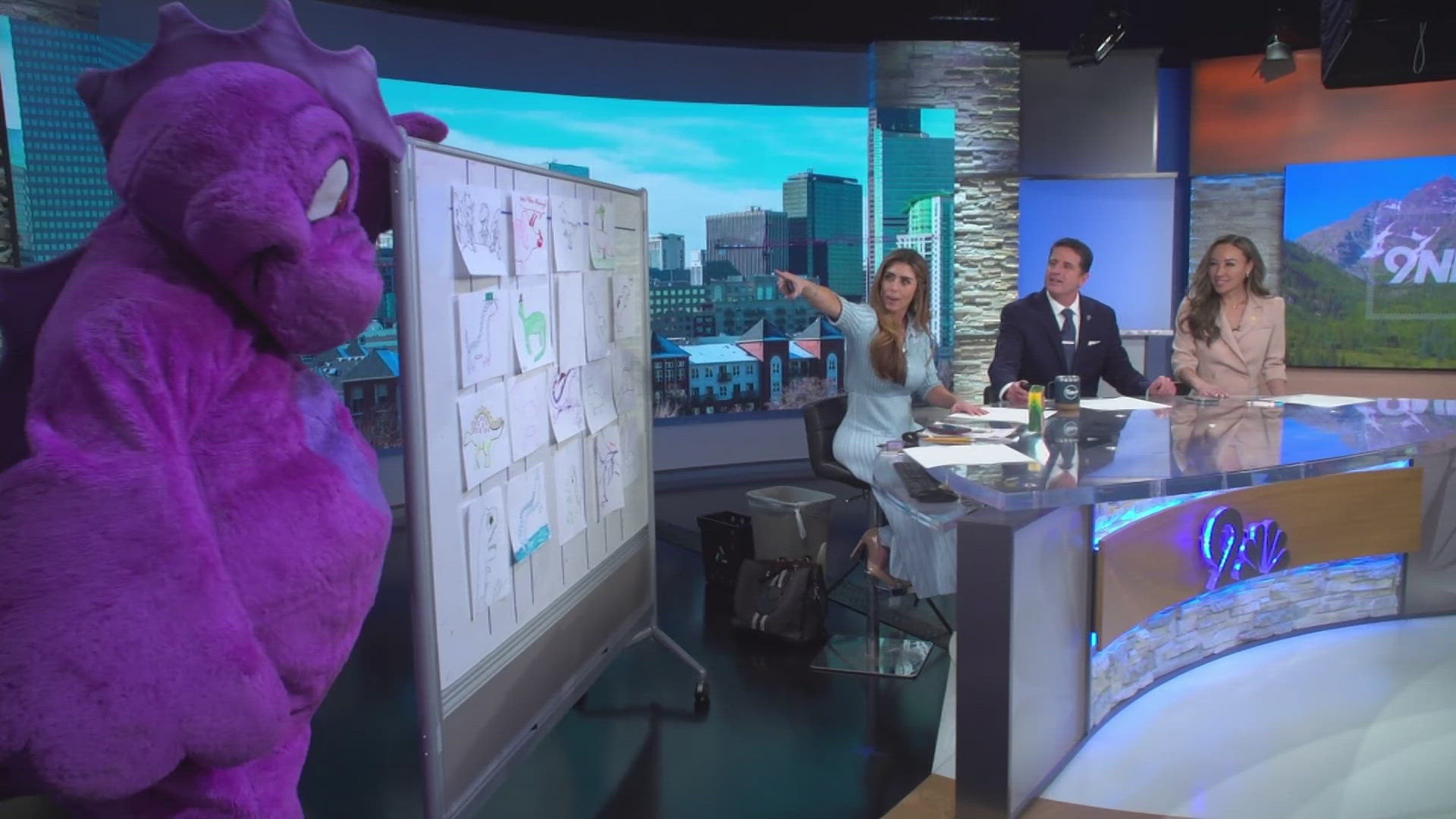 Celebrtaing National Draw a Dinosaur Day