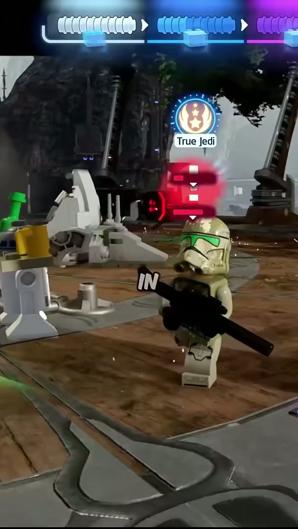 Comparing Yoda's gameplay across Lego Star Wars games #videogames # ...