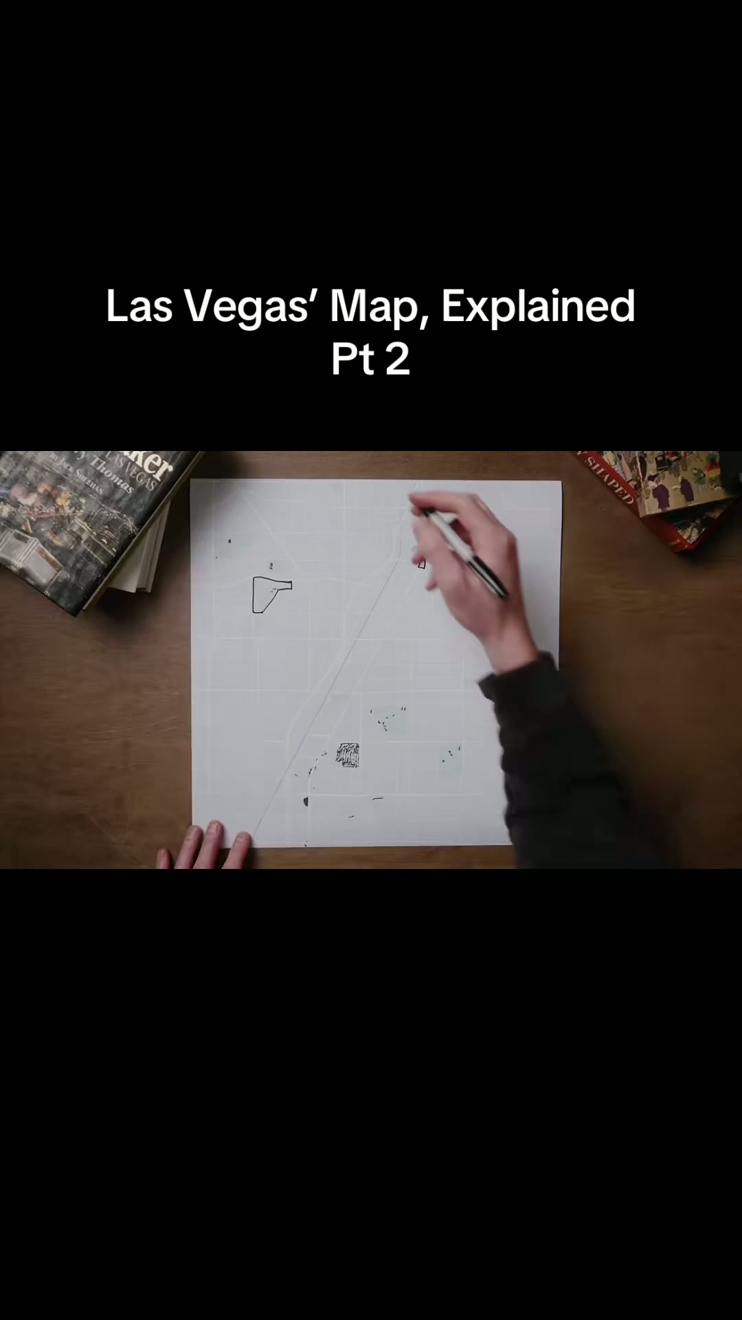 Las Vegas’ map, explained #travel #history #map #geography #vegas #nevada