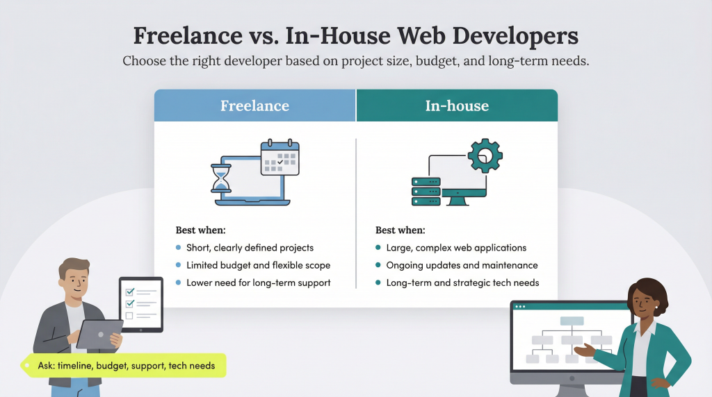 Why in-house and freelance web developers are both ideal for small ...