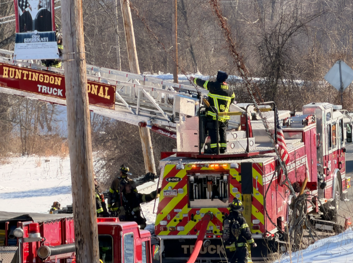 Crews battle 2nd alarm fire at Mount Union American Legion building