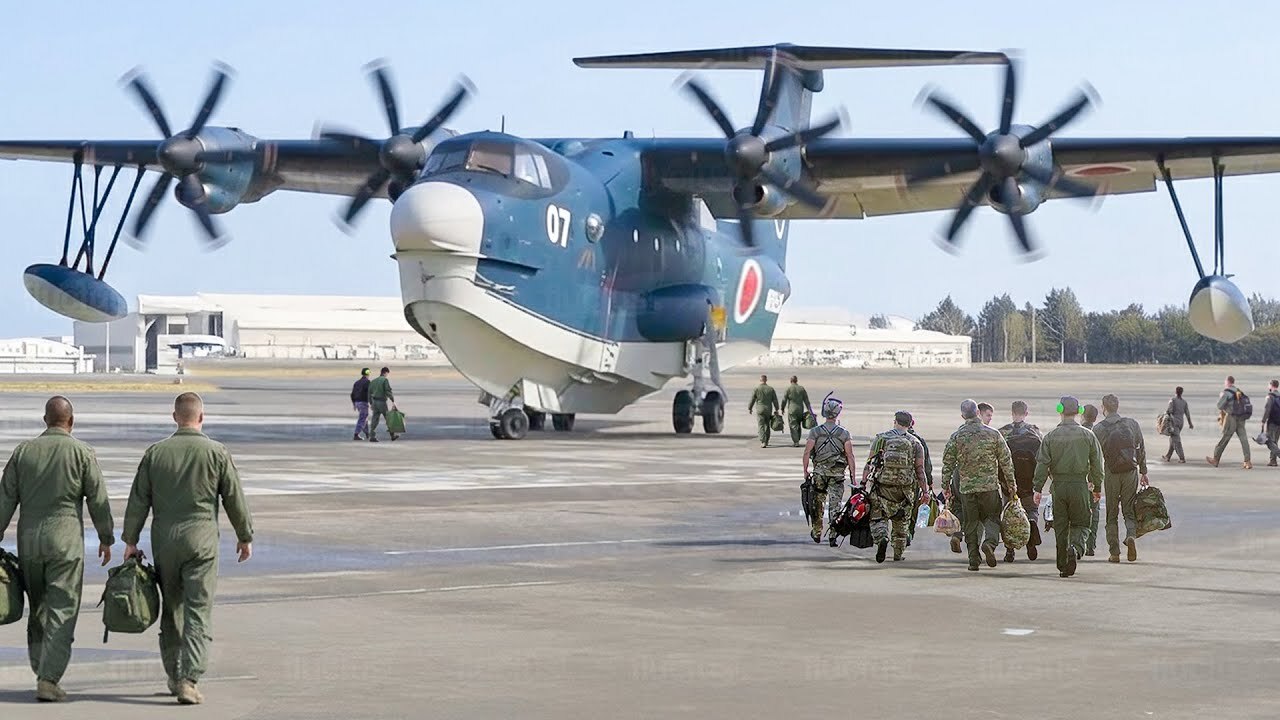US is testing Japan’s most advanced amphibious plane ever built