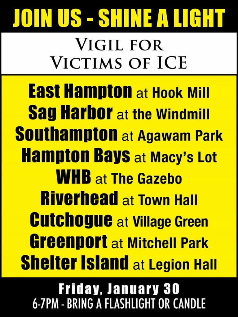 East End residents set to rally against ICE Friday night at numerous ...