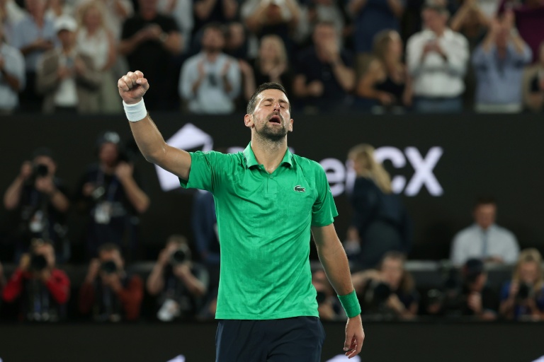 Djokovic says 'keep writing me off' after beating Sinner in late-nighter