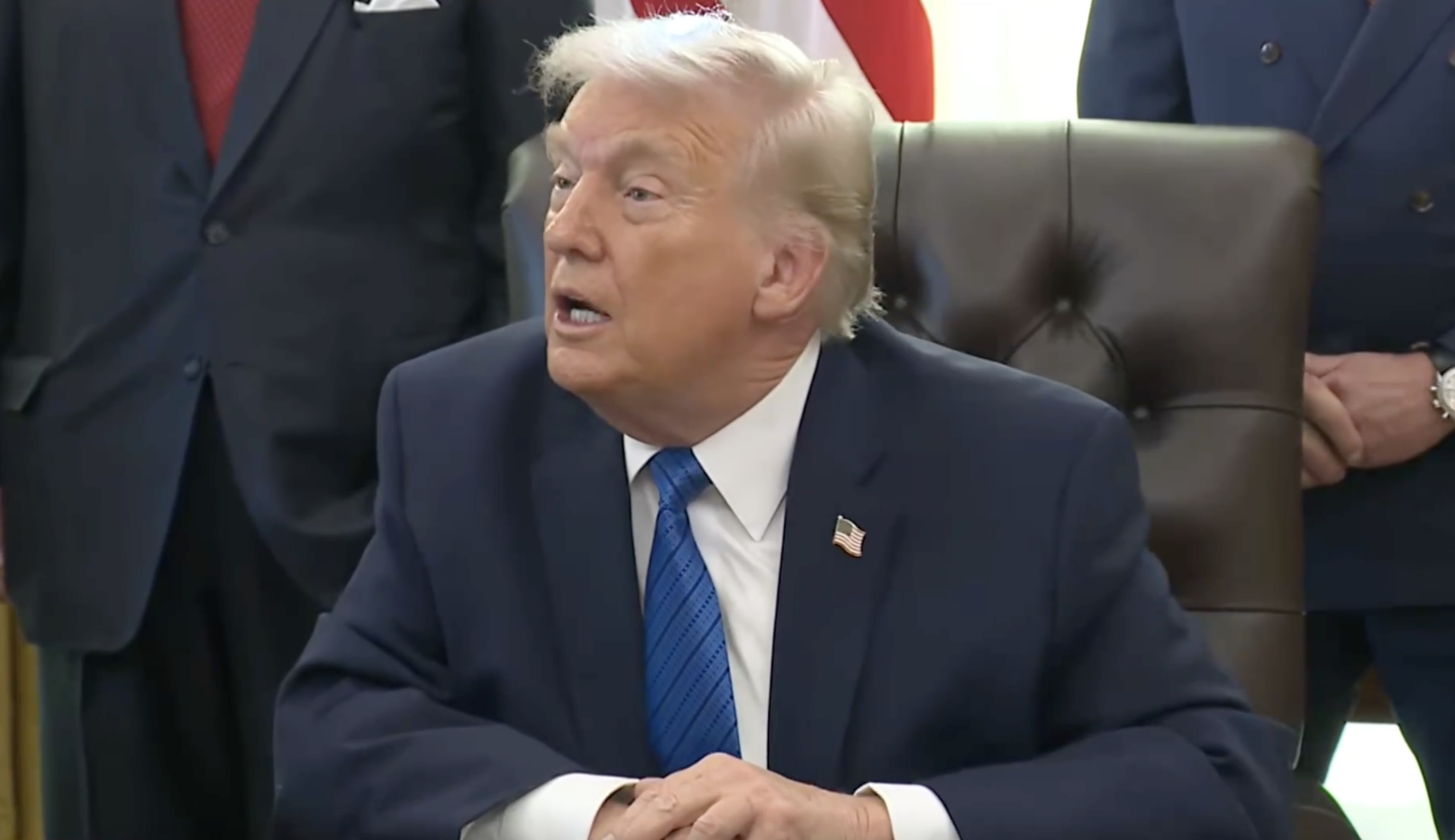 'You're a loud person, very loud': Trump loses his cool, scolds ...