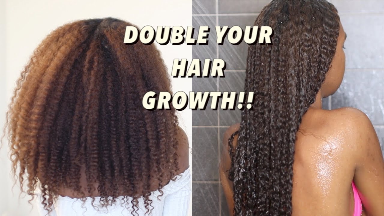 How to double your hair growth every single month + guaranteed length ...