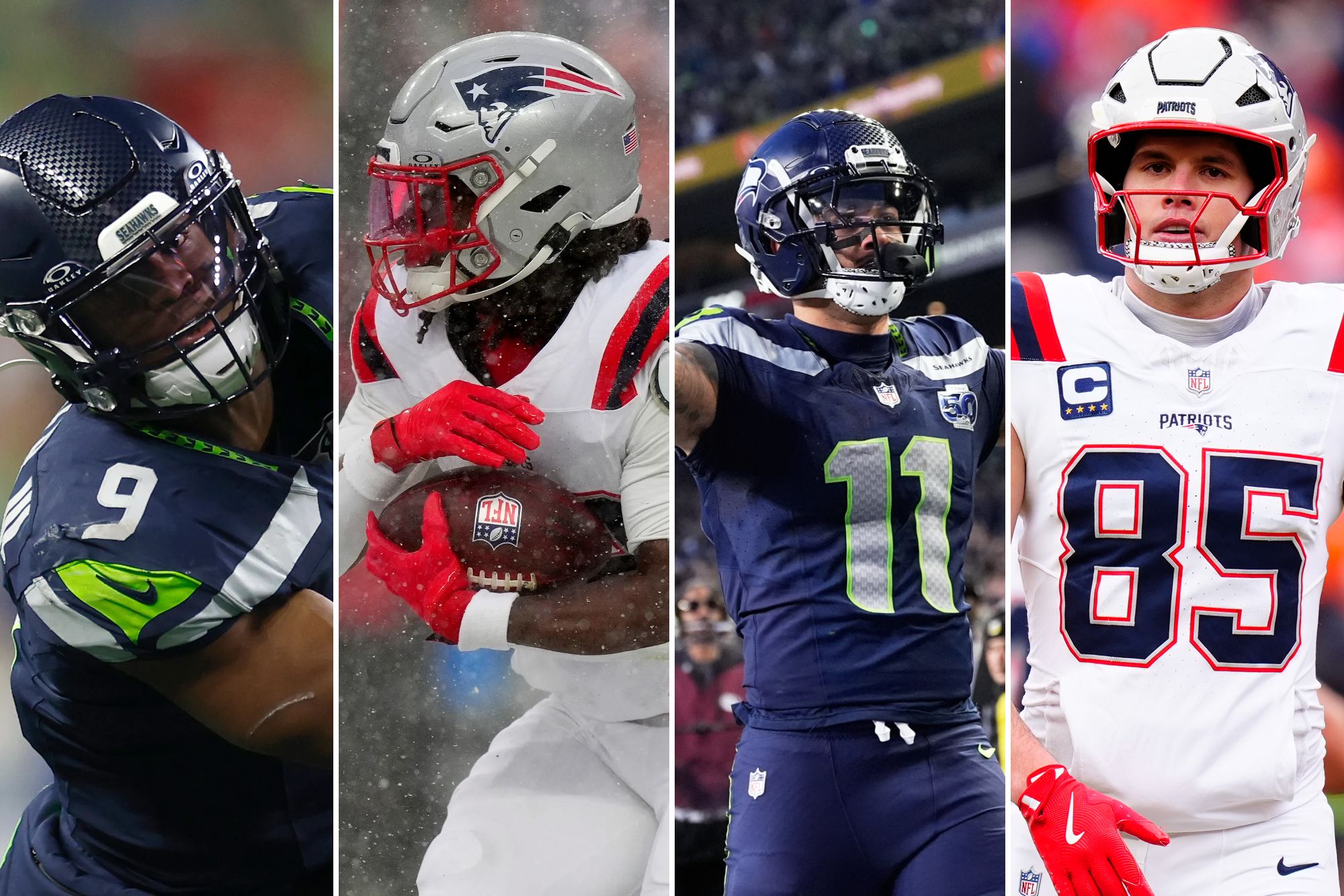 Super Bowl 2026 anytime touchdown odds: Kenneth Walker III, Jaxon Smith ...