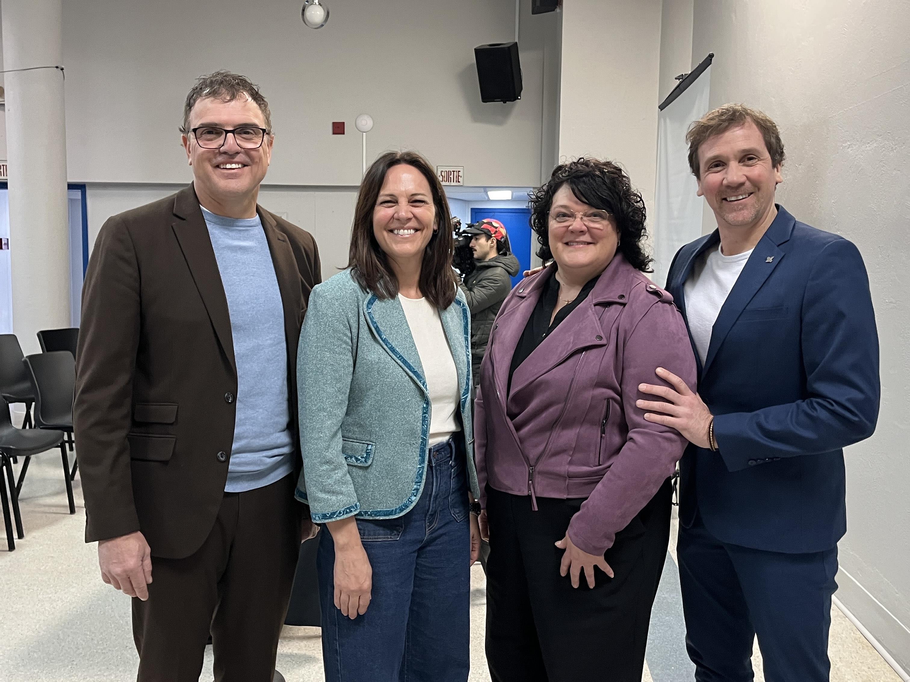 Trois ministres de la CAQ en visite à Saguenay