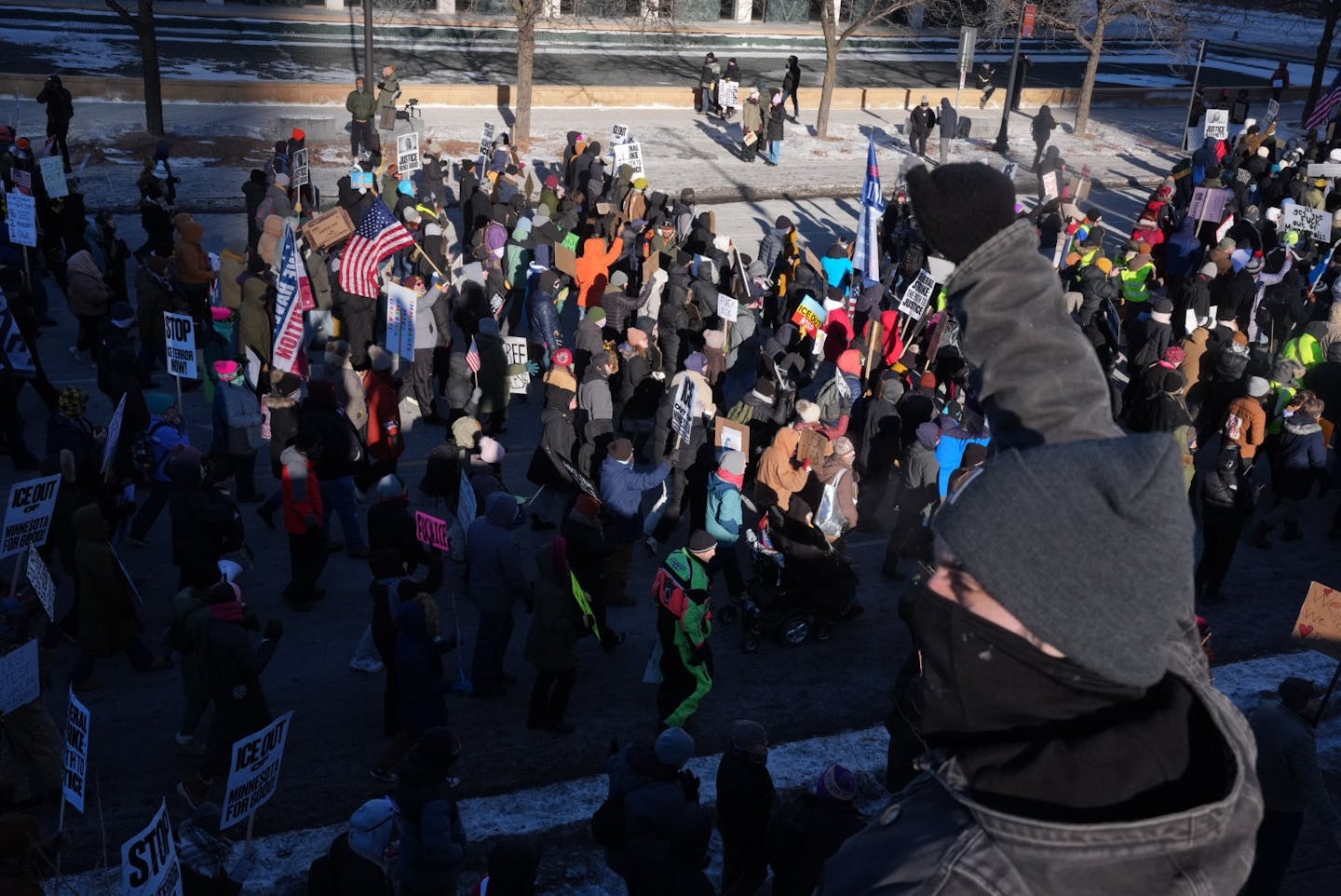 Live: Thousands march in Minneapolis as part of another 'general strike ...