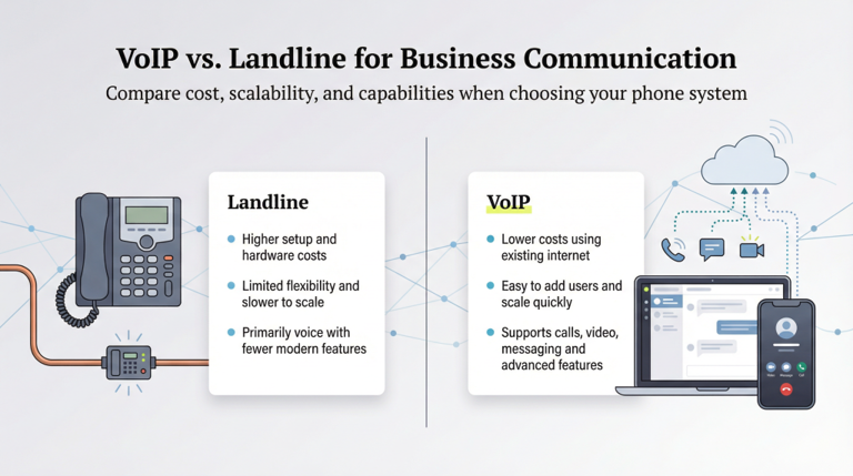 VoIP vs. landlines