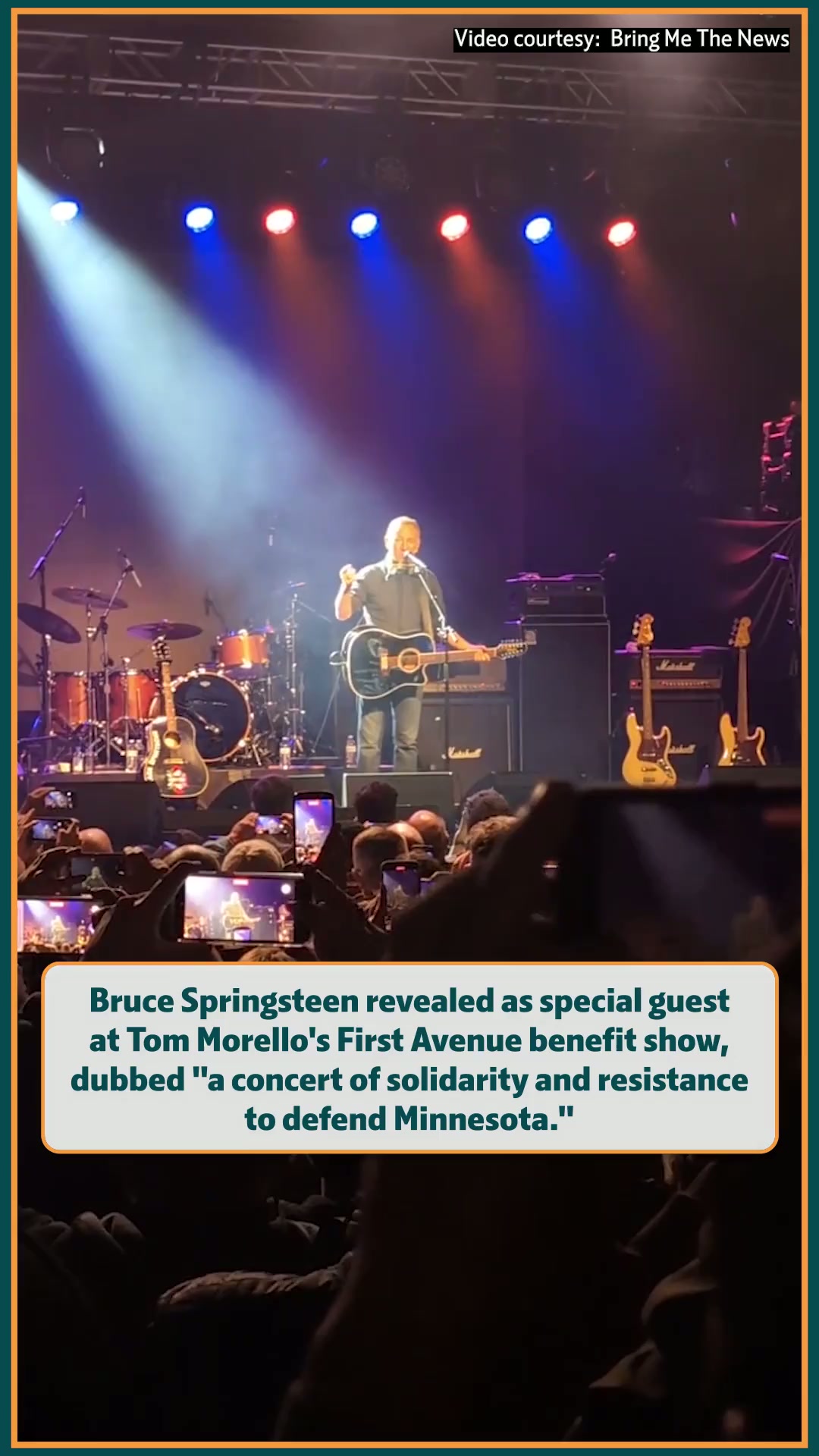 Bruce Springsteen revealed as special guest at Tom Morello's First ...