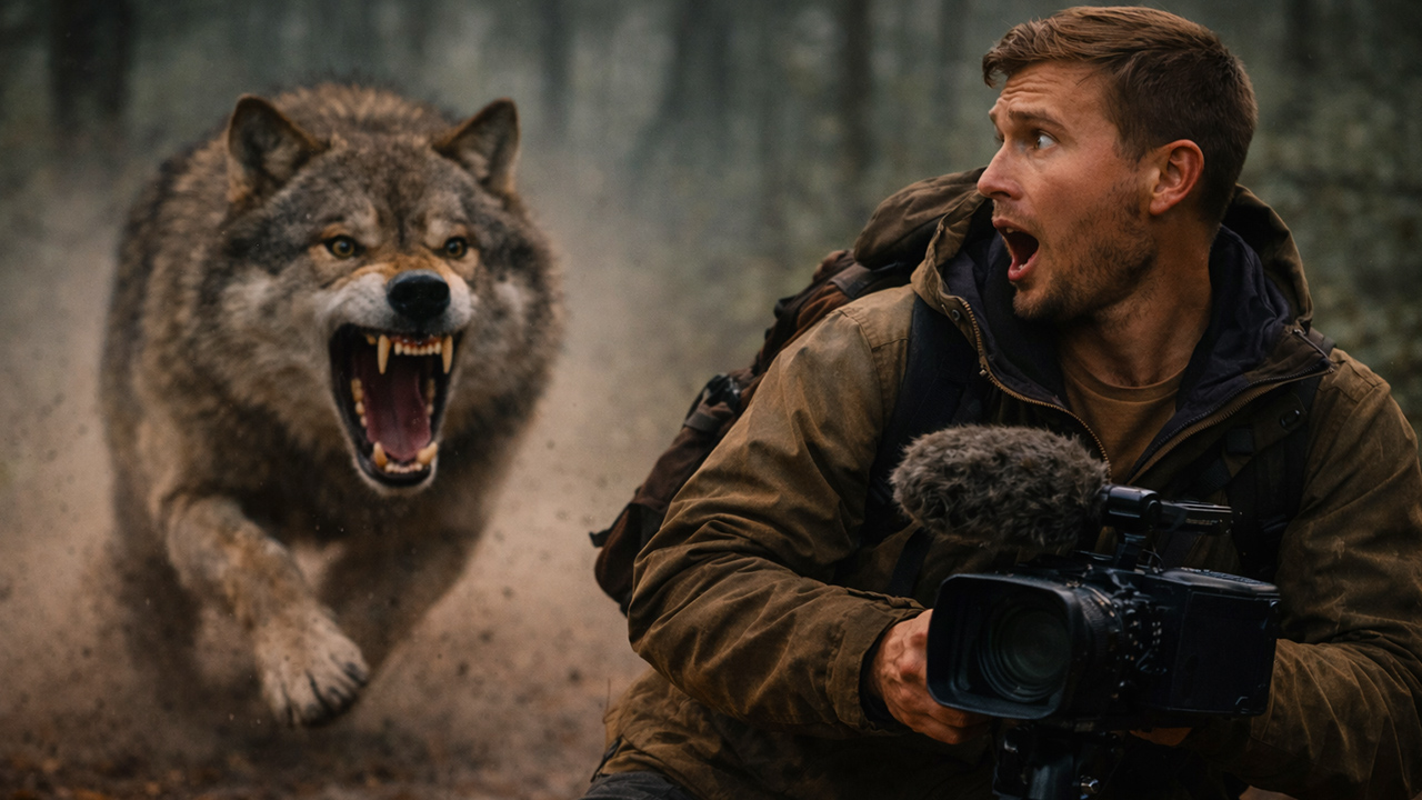 I thought I was in control until this wild animal moved