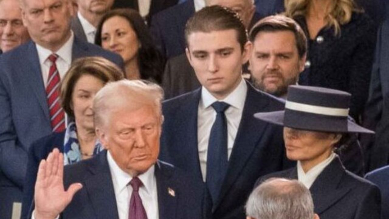 Melania Trump sagt, dass ihr Sohn Barron größeres Interesse an ...