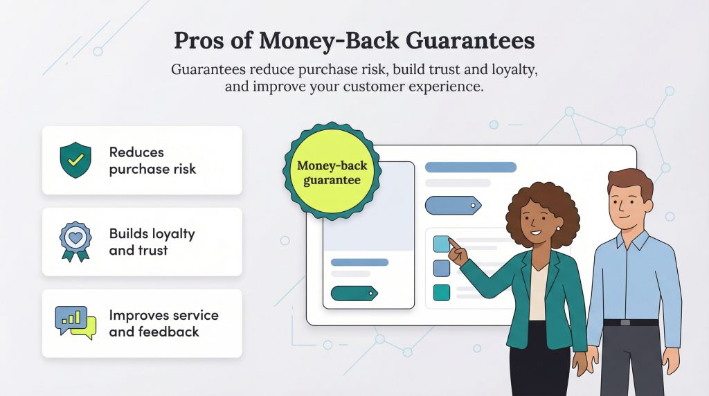 The pros and cons of offering money-back guarantees