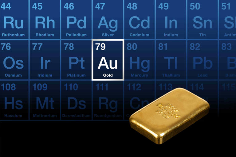 Out of every element on the periodic table, here’s why gold stands apart