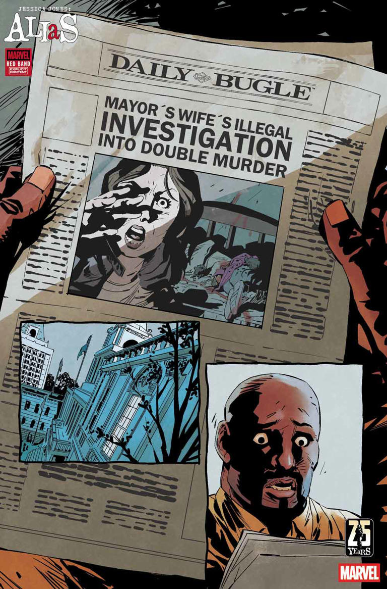 Jessica Jones vuelve a Hell’s Kitchen con Alias: Red Band, el cómic más ...